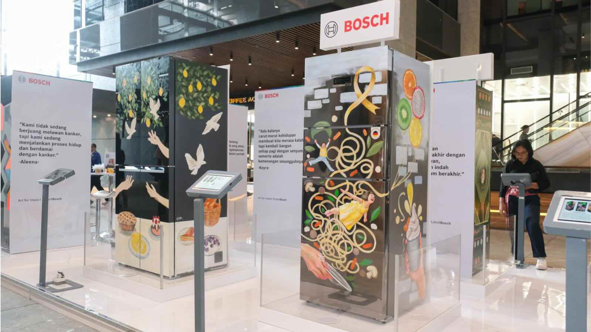 Lewat 10 kulkas artistik karya seniman ternama, Bosch Home Appliances ...
